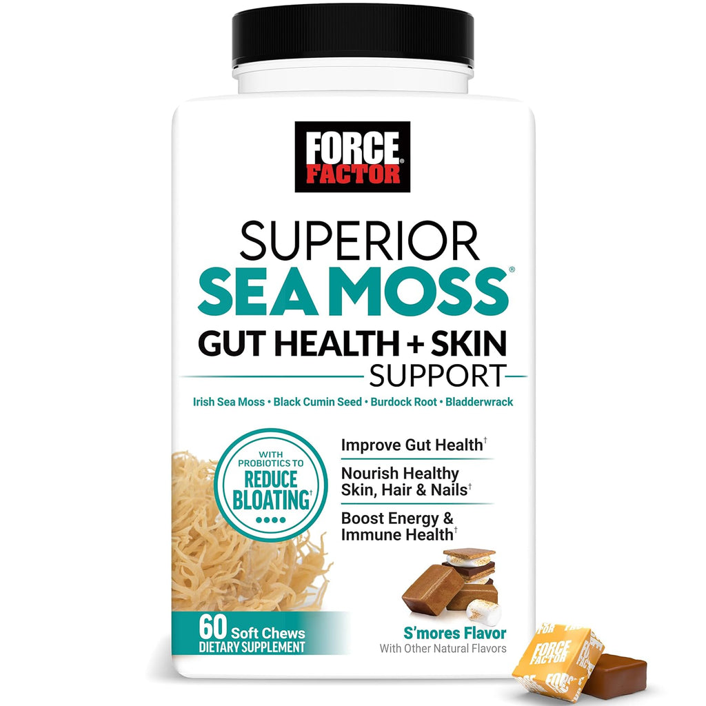 Force Factor sea moss capsules for digestion