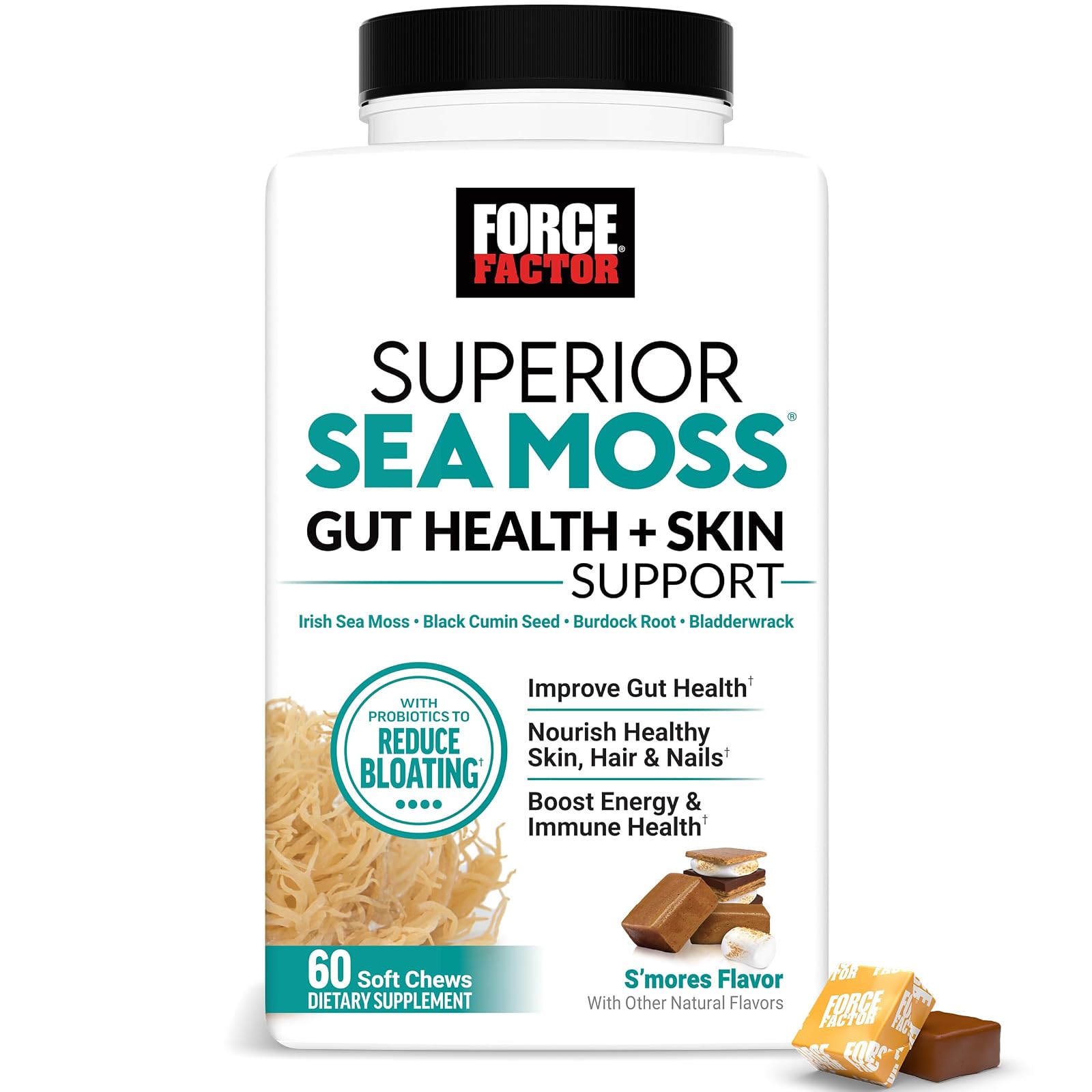 Force Factor sea moss capsules for digestion