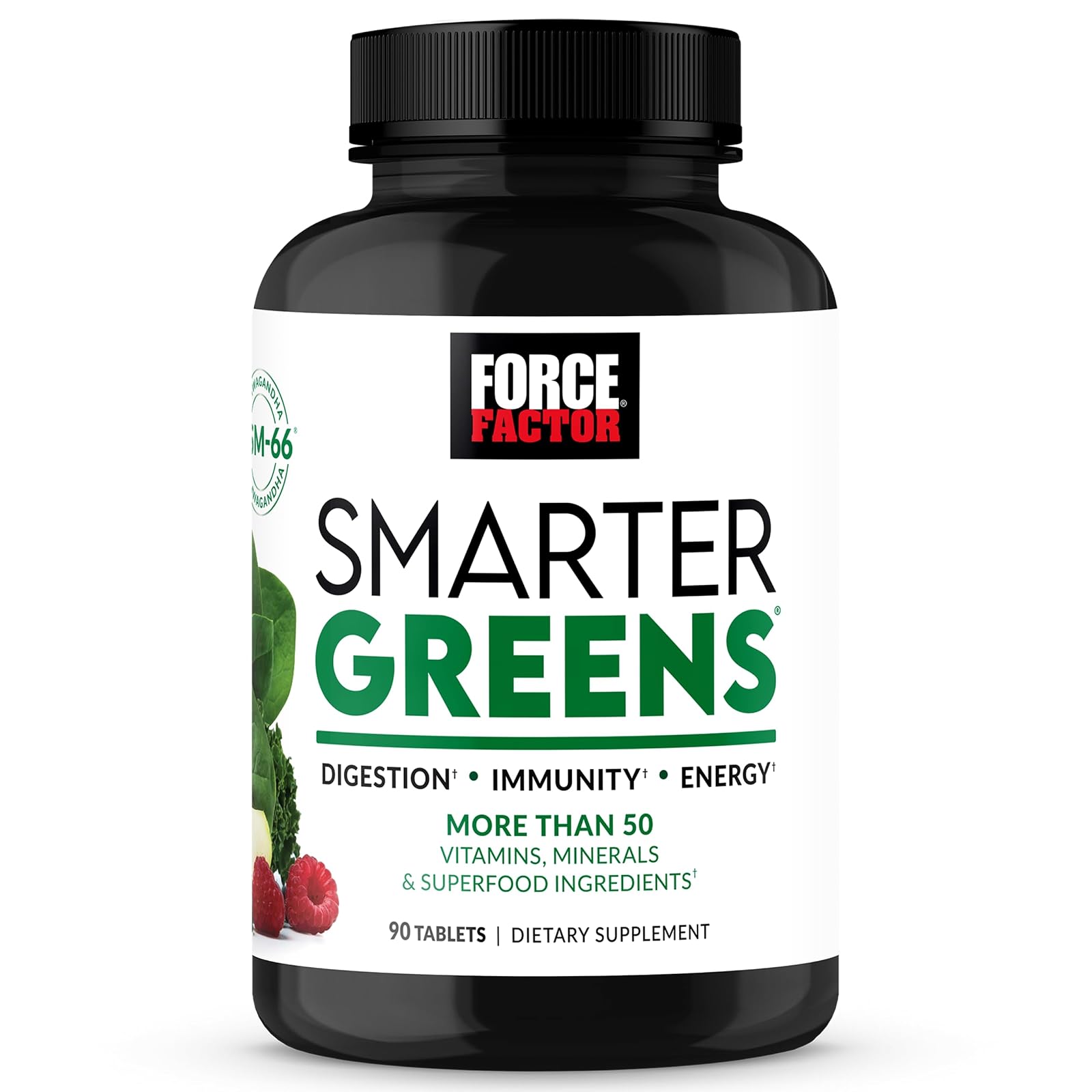 Force Factor Smarter Greens gut health supplement