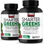 Force Factor Smarter Greens gut health supplement