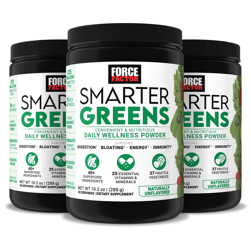 Force Factor Smarter Greens wellness powder