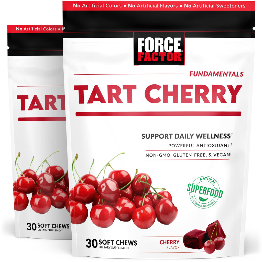 Force Factor tart cherry soft chews