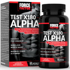 Force Factor Test X180 Alpha capsules for energy