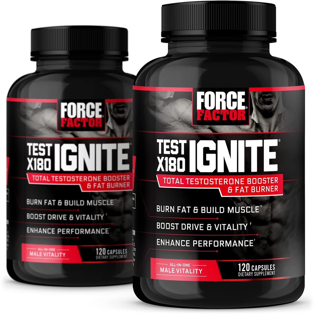 Force Factor Test X180 Ignite testosterone booster