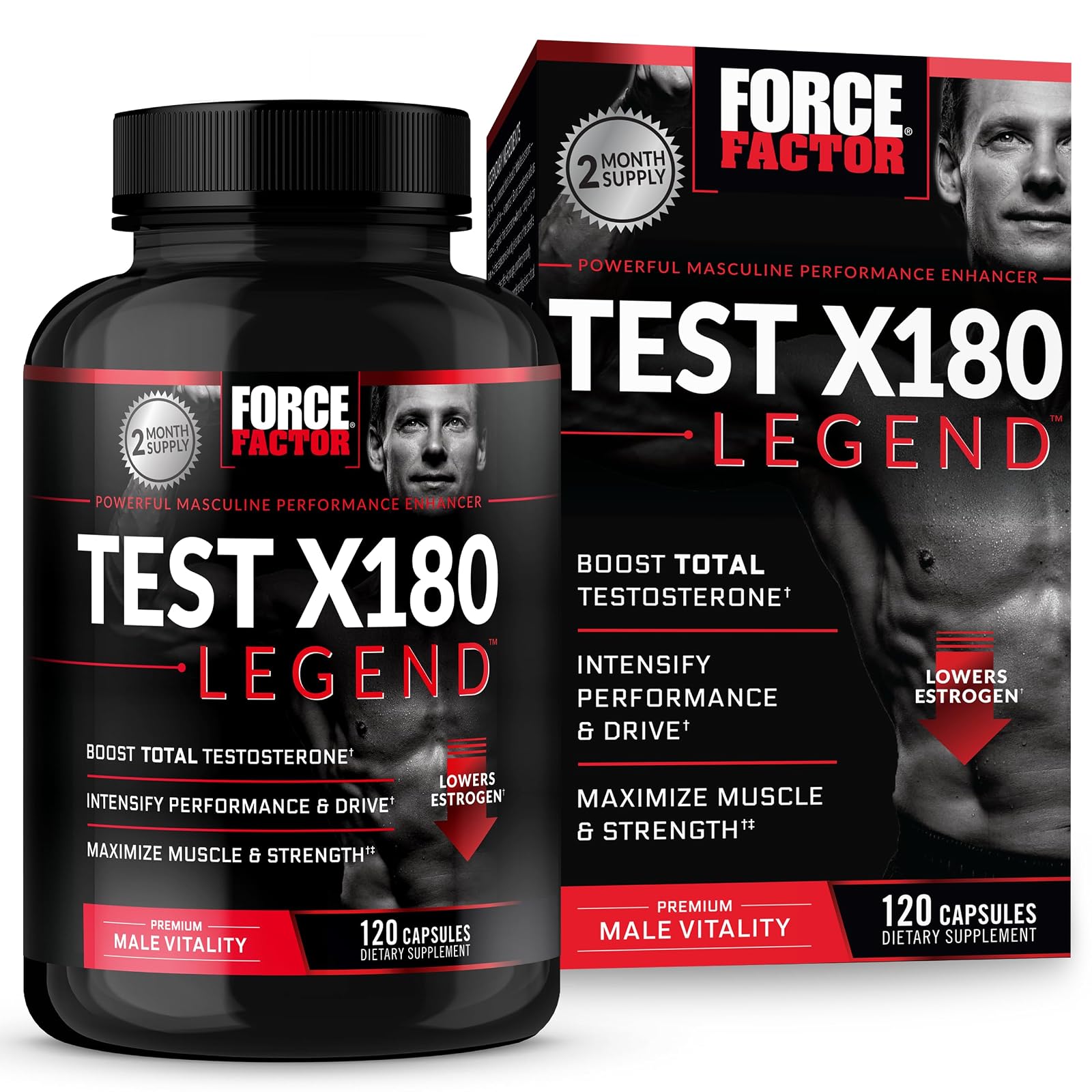 Force Factor Test X180 Legend testosterone booster