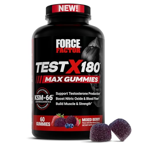 Force Factor Test X180 Max gummies for men