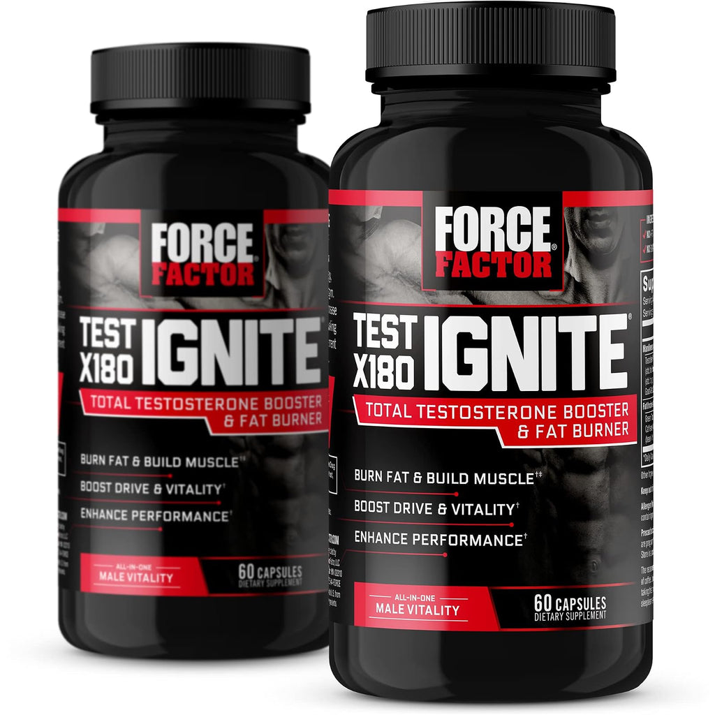 Force Factor testosterone booster capsules