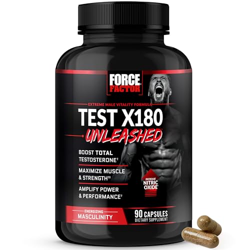 Force Factor testosterone booster capsules