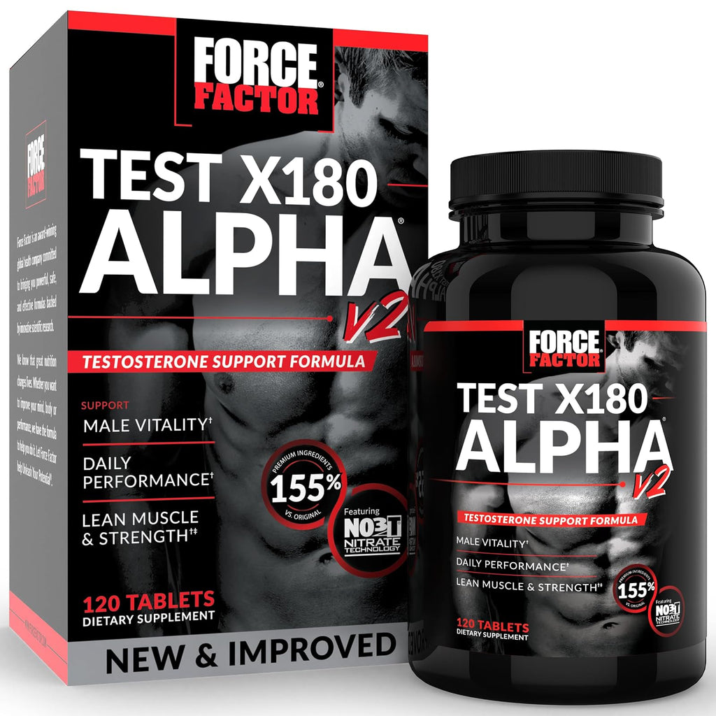 Force Factor testosterone booster capsules