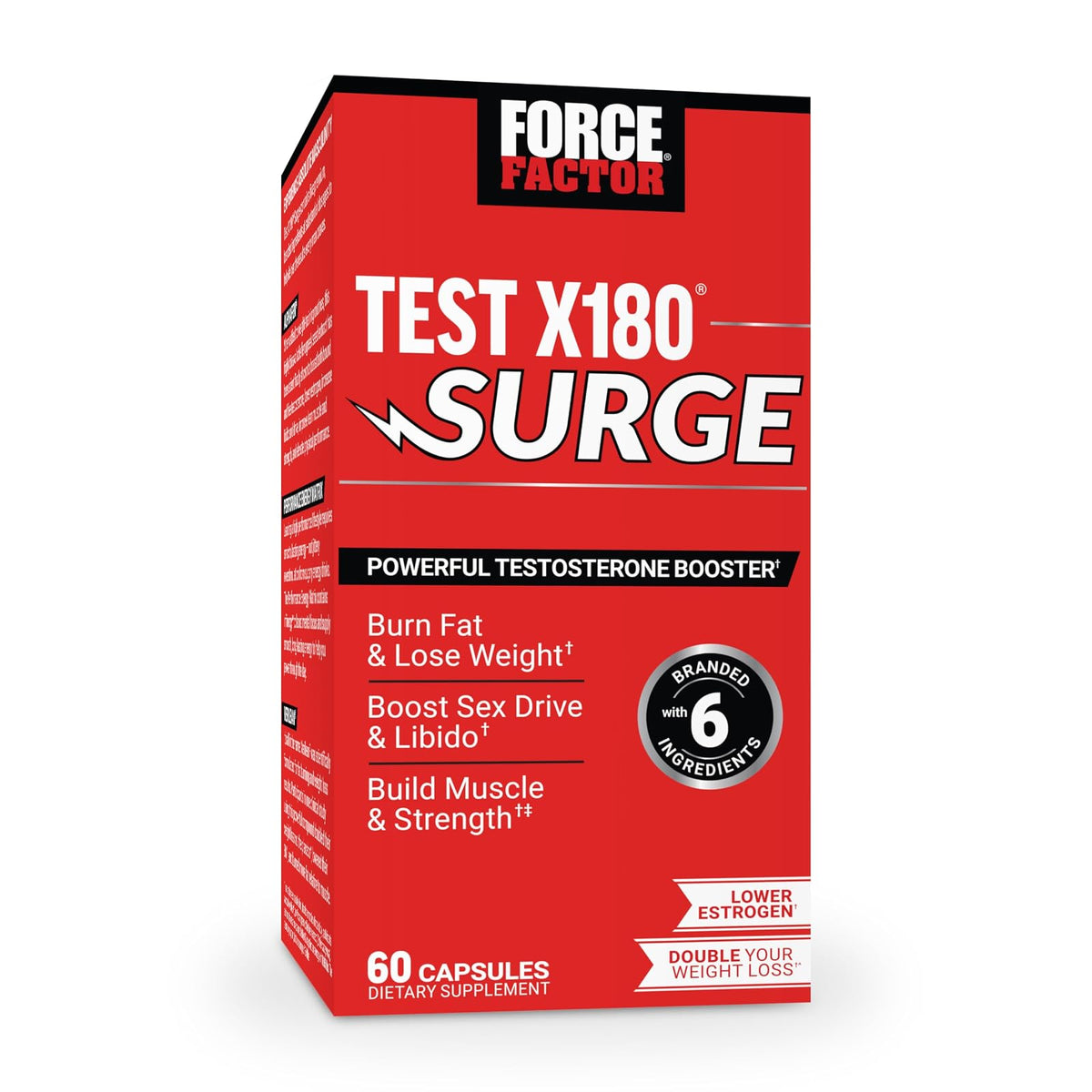 Force Factor testosterone booster capsules