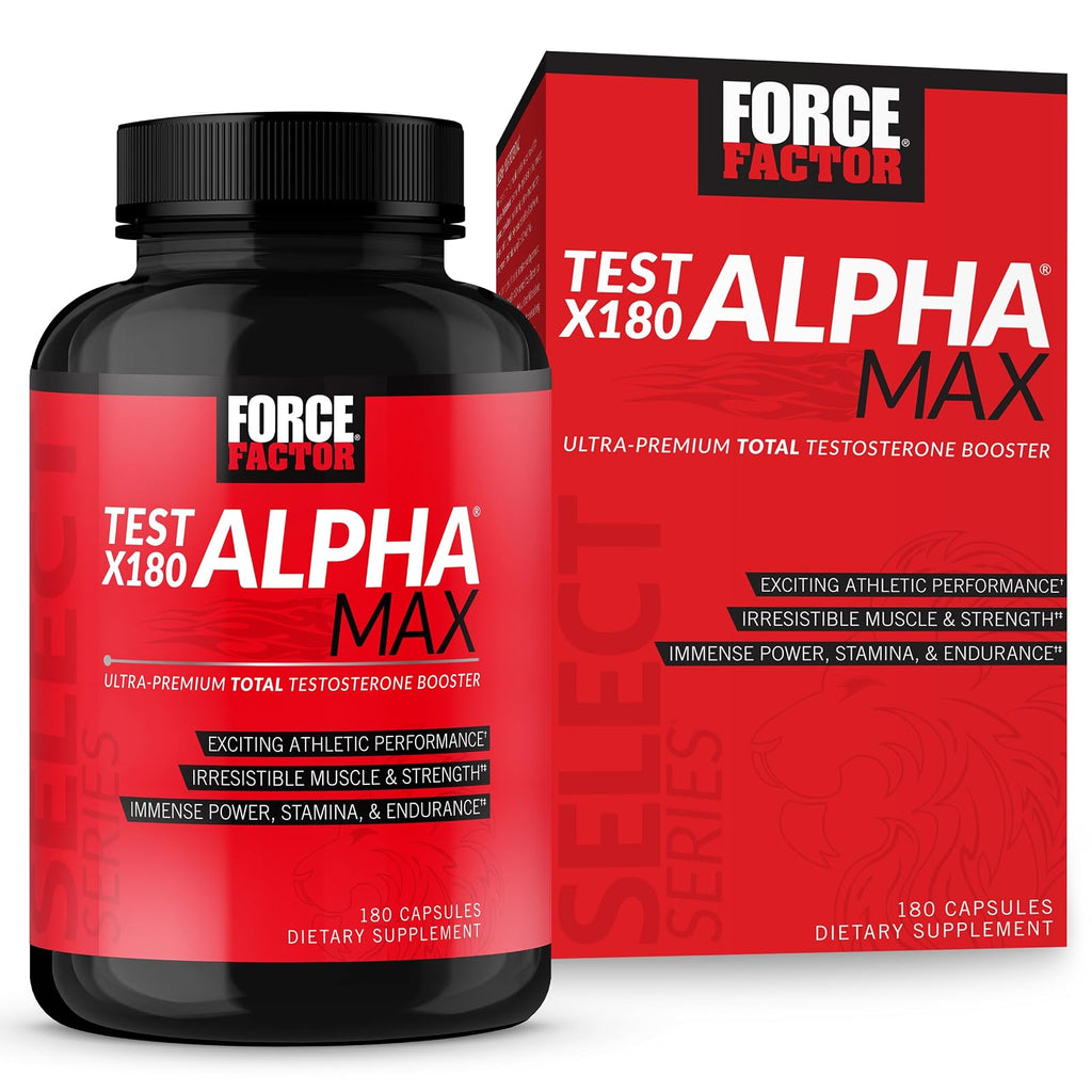 Force Factor testosterone booster capsules