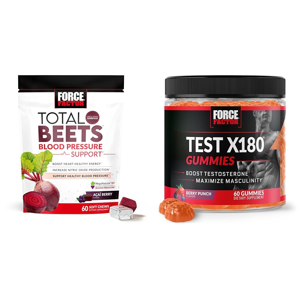 Force Factor Total Beets chews for heart health