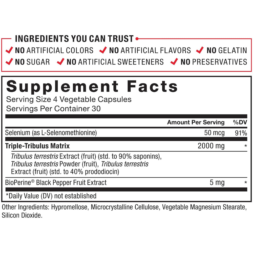 Force Factor Tribulus for athletic performance