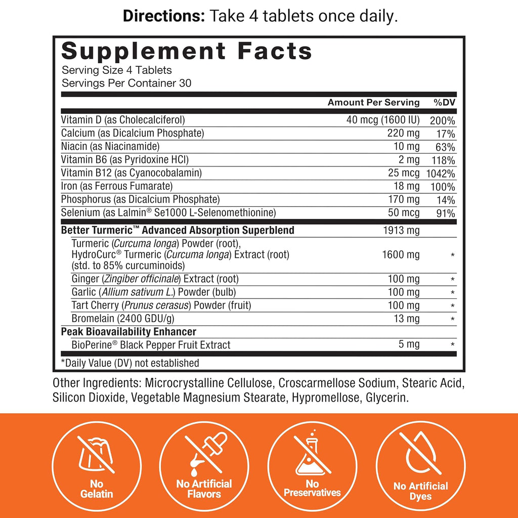 Force Factor turmeric for inflammation relief