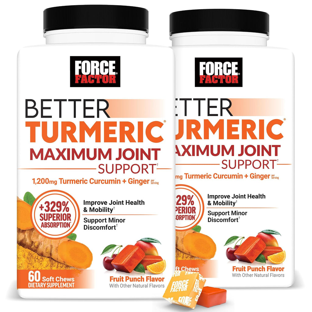 Force Factor turmeric joint support capsules
