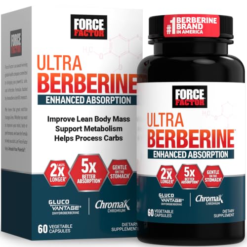 Force Factor Ultra Berberine capsules