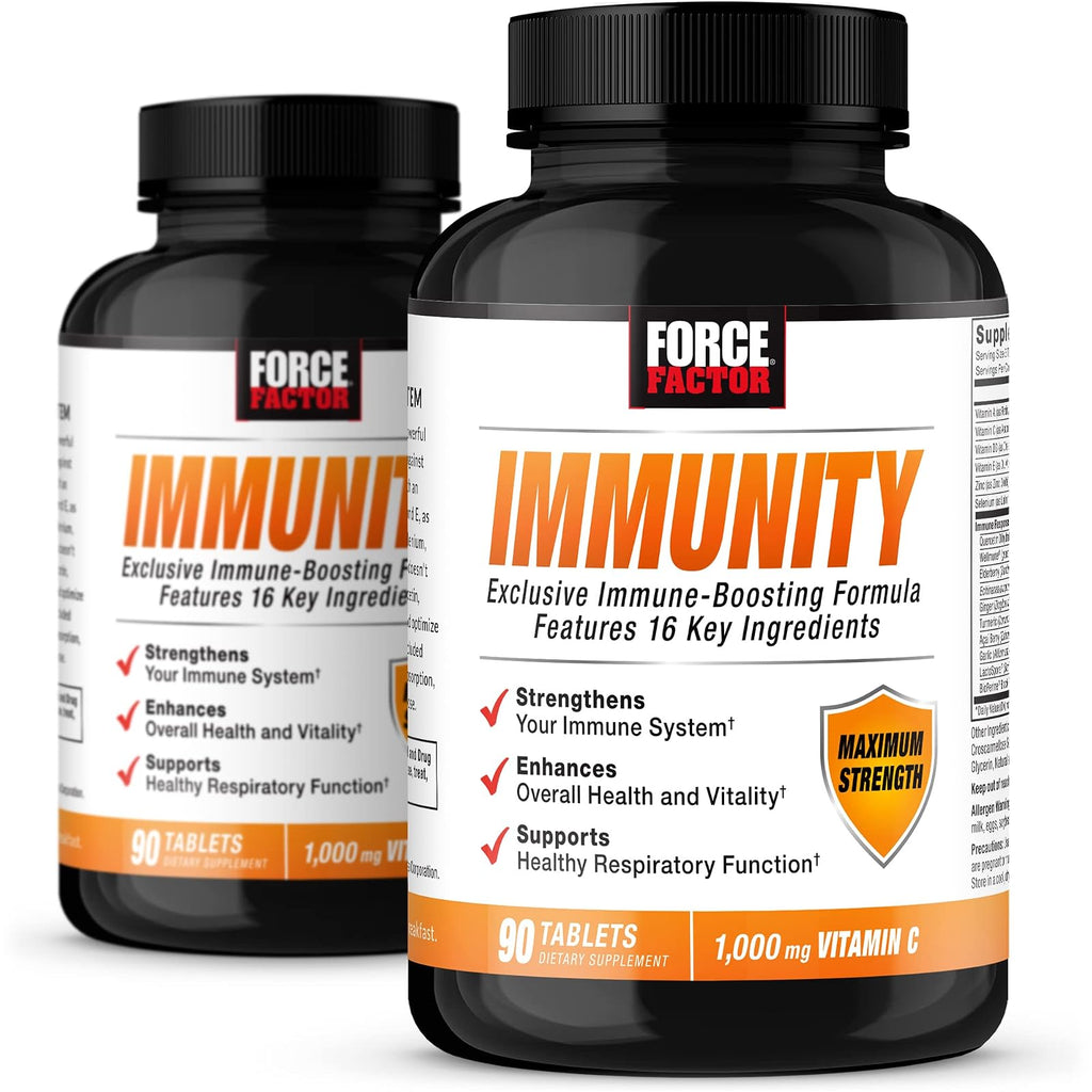 Force Factor vitamin C 1000mg tablets
