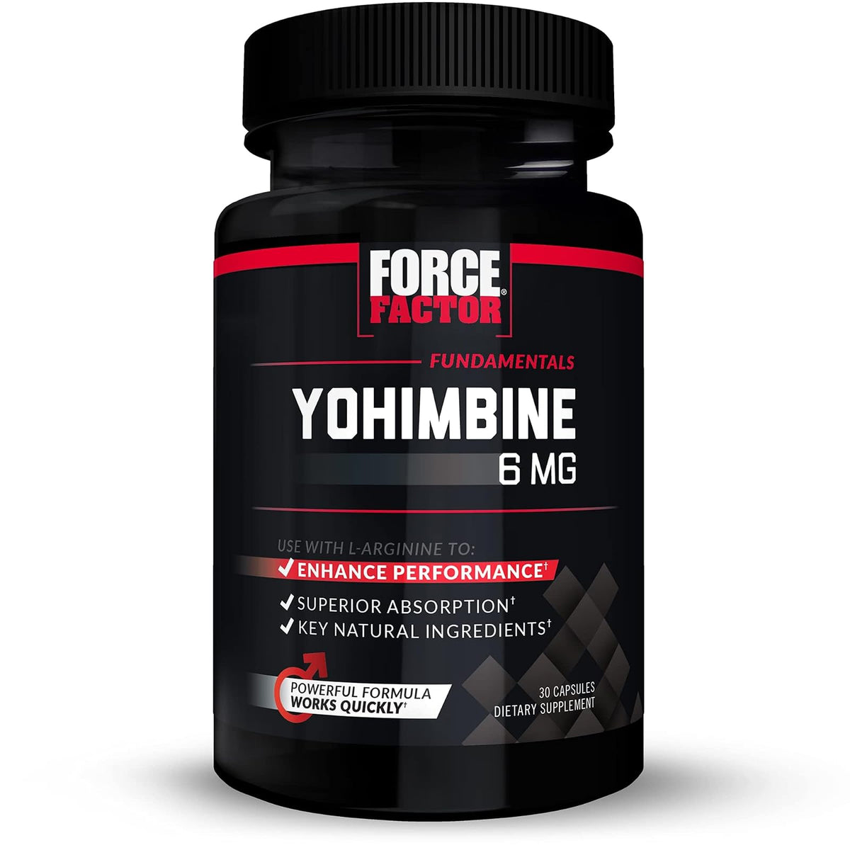 Force Factor Yohimbine 500 mg capsules