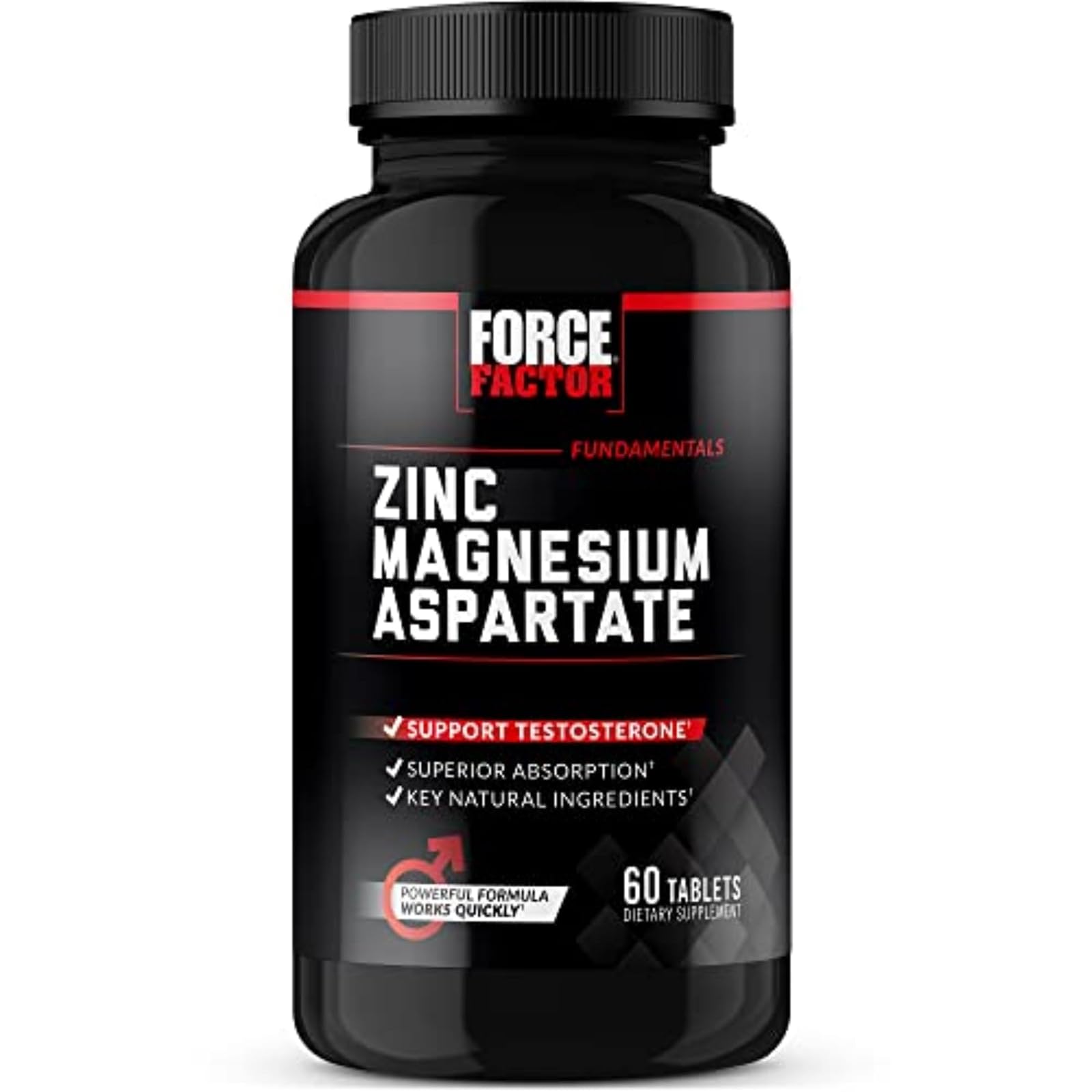 Force Factor Zinc Magnesium Aspartate capsules