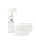 Force spray bottle with capsules