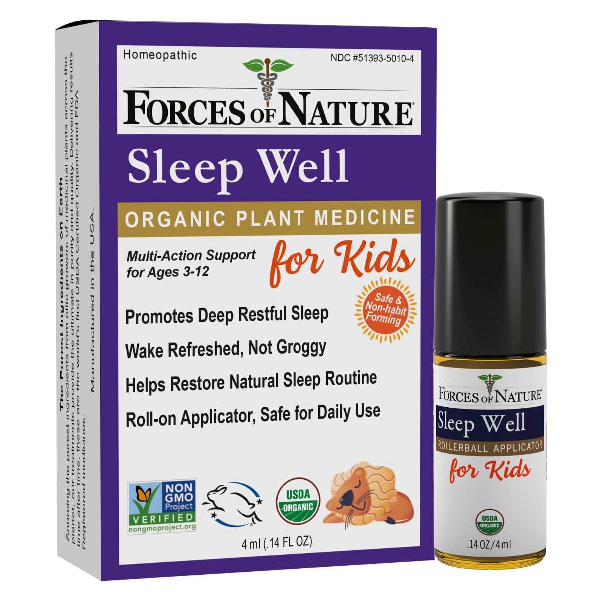 Forces of Nature kids sleep support
