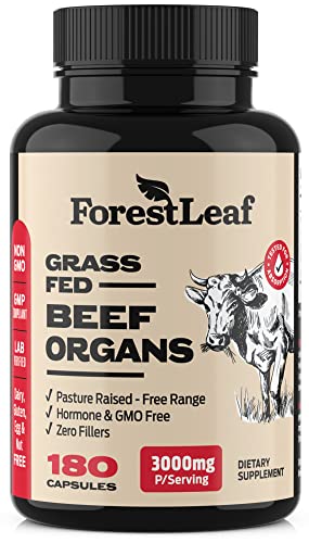 ForestLeaf beef organ supplement capsules