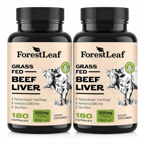 ForestLeaf beef organ supplement capsules