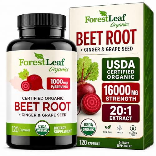 ForestLeaf beet root pre-workout capsules