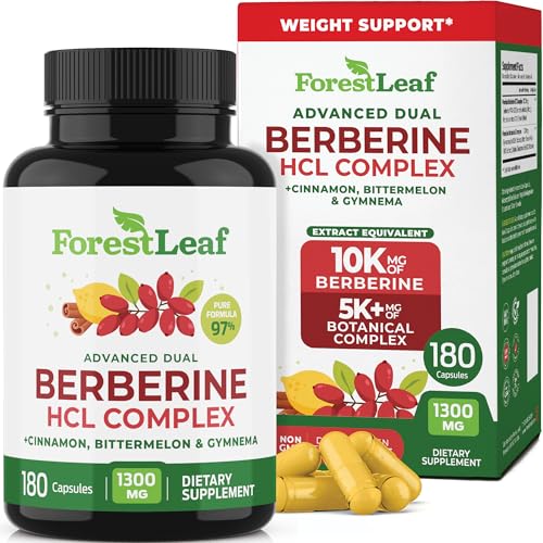ForestLeaf Berberine 1300 mg capsules