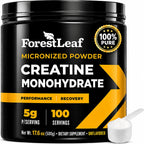 ForestLeaf creatine monohydrate unflavored powder