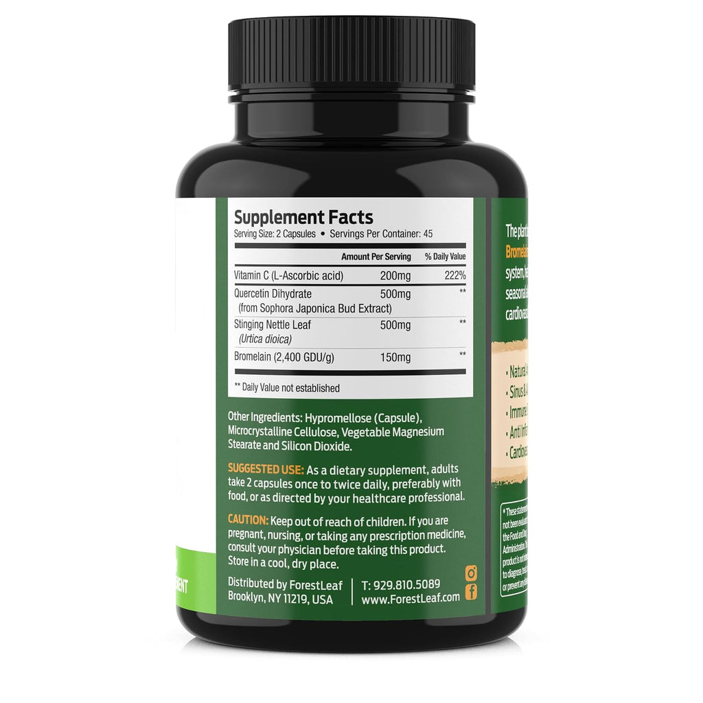 ForestLeaf herbal quercetin for health