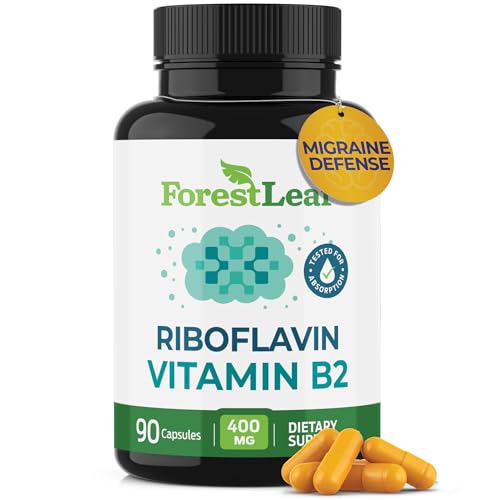 ForestLeaf Vitamin B2 capsules for energy