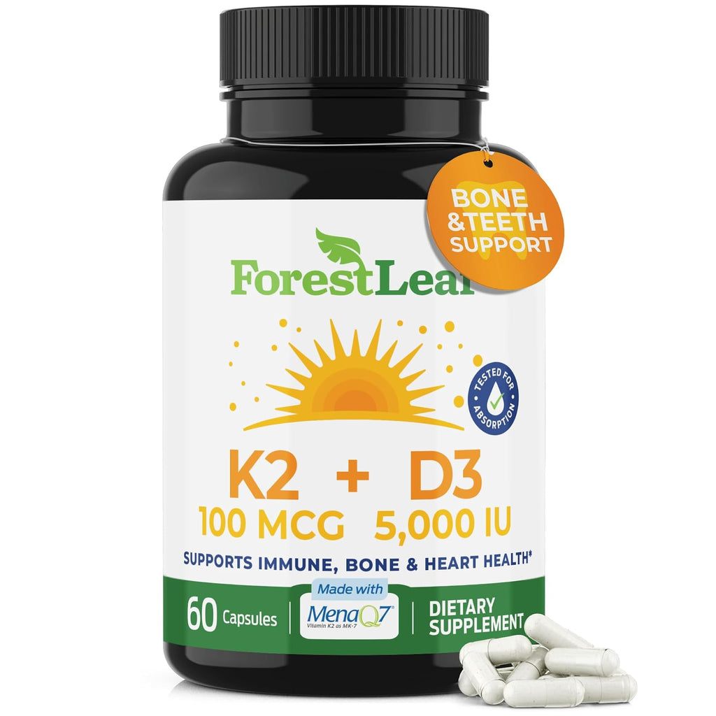 forestleaf vitamin d3 5000 iu capsules