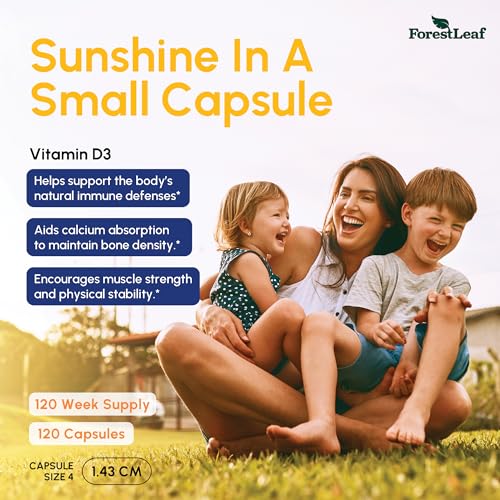ForestLeaf vitamin D3 for immune support
