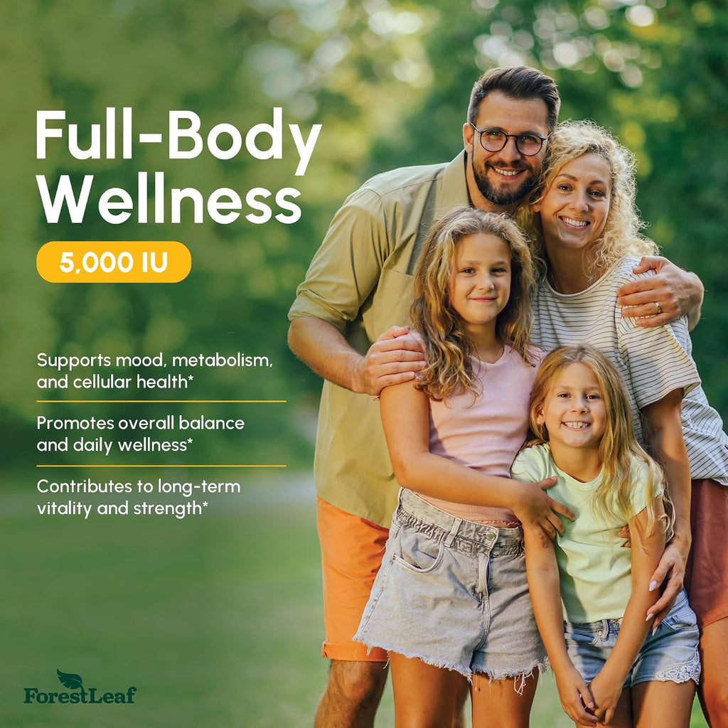 ForestLeaf vitamin D3 for mood support