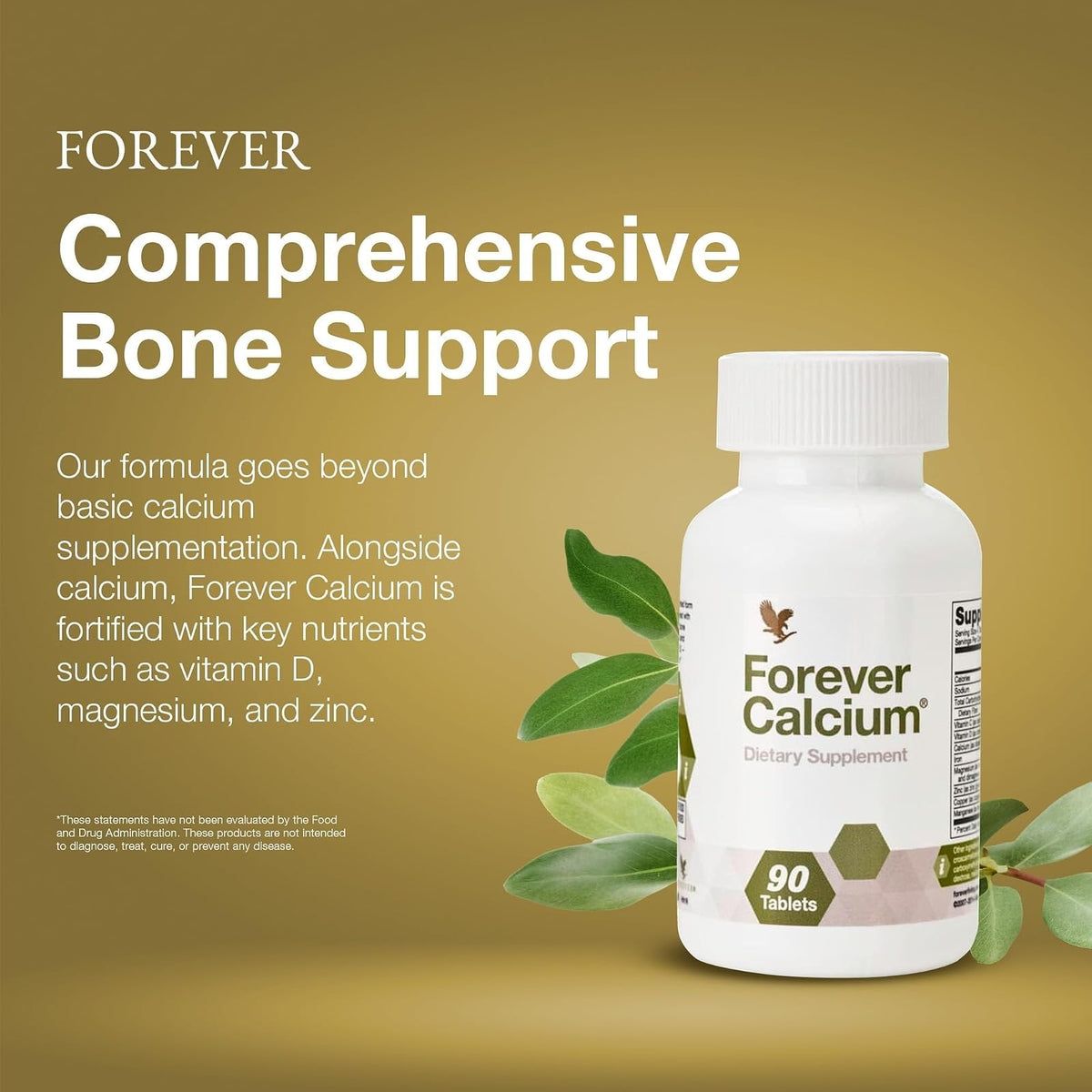 Forever Living calcium for optimal bone density