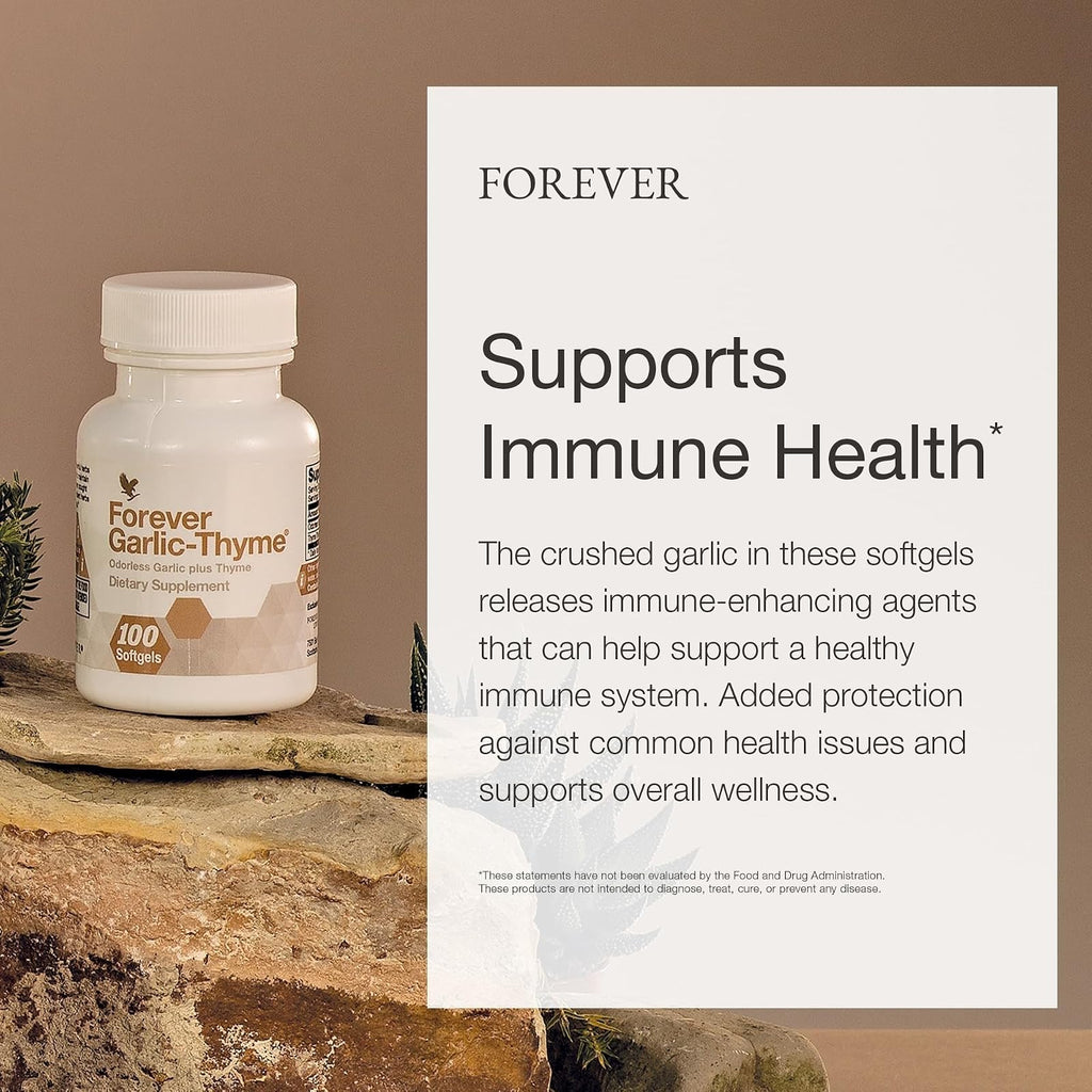 Forever Living herbal garlic benefits