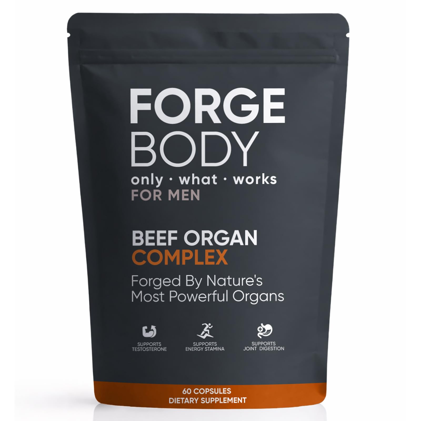 Forge Body beef organ complex capsules