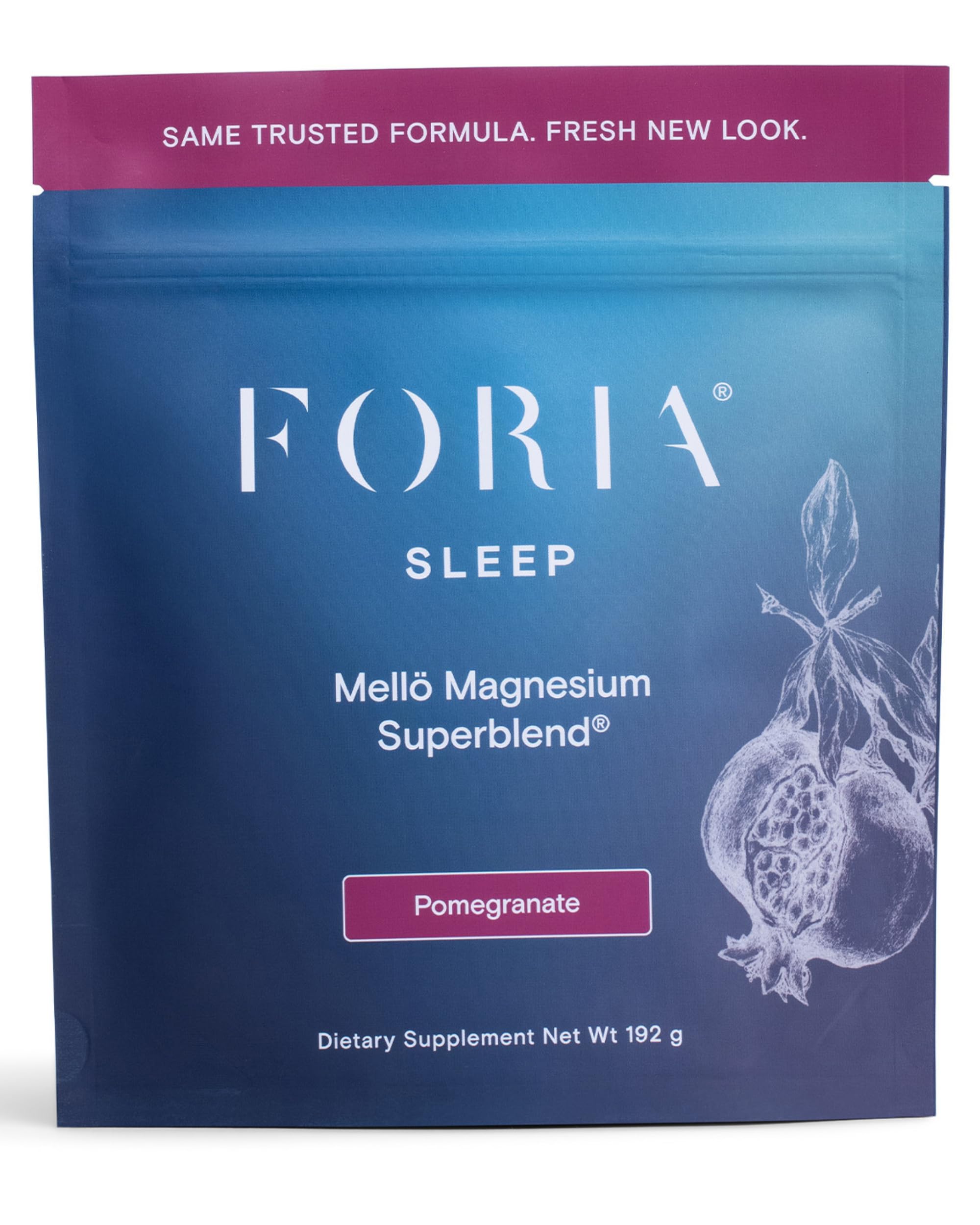Foria magnesium glycinate powder supplement