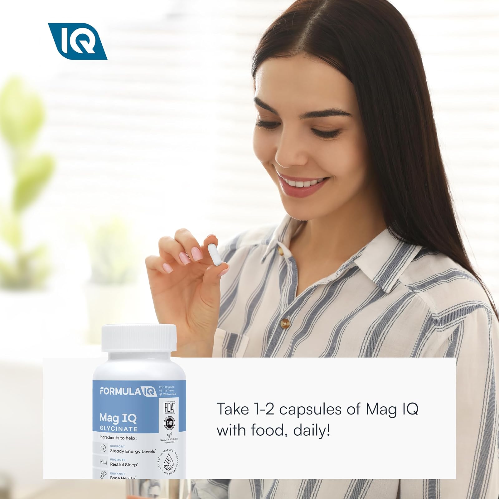 Formula IQ magnesium for overall wellness