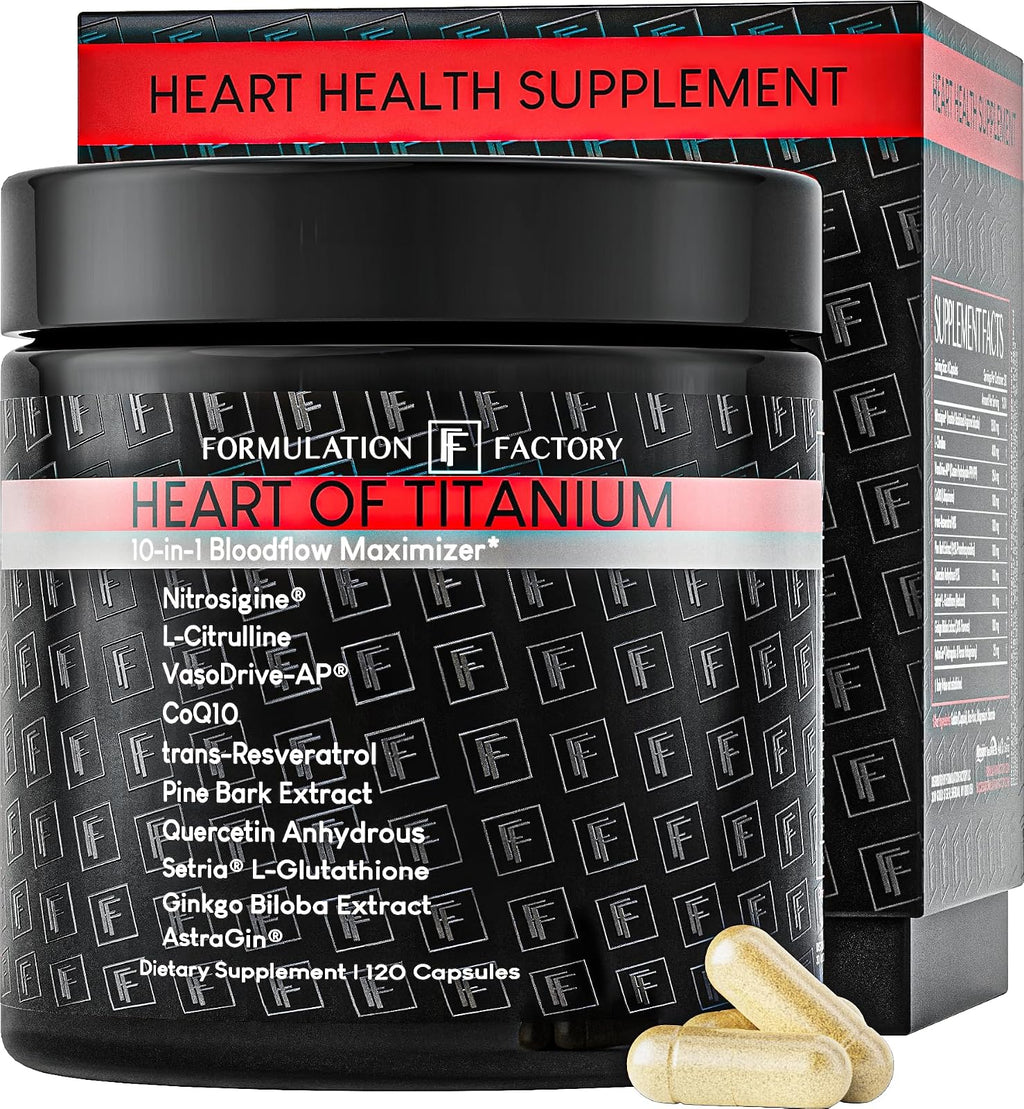 Formulation Factory heart of titanium nitric oxide