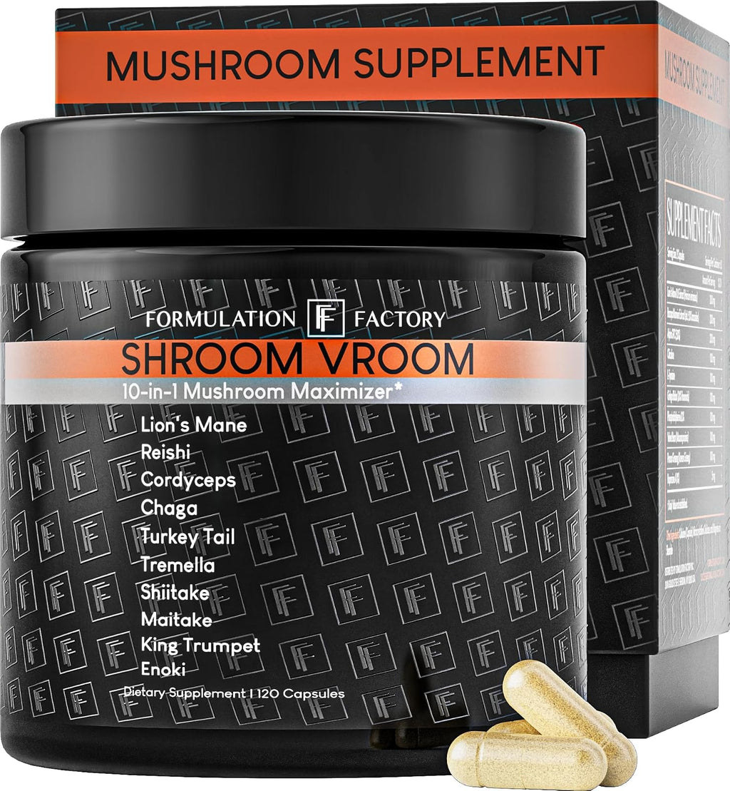 Formulation Factory mushroom blends for vitality
