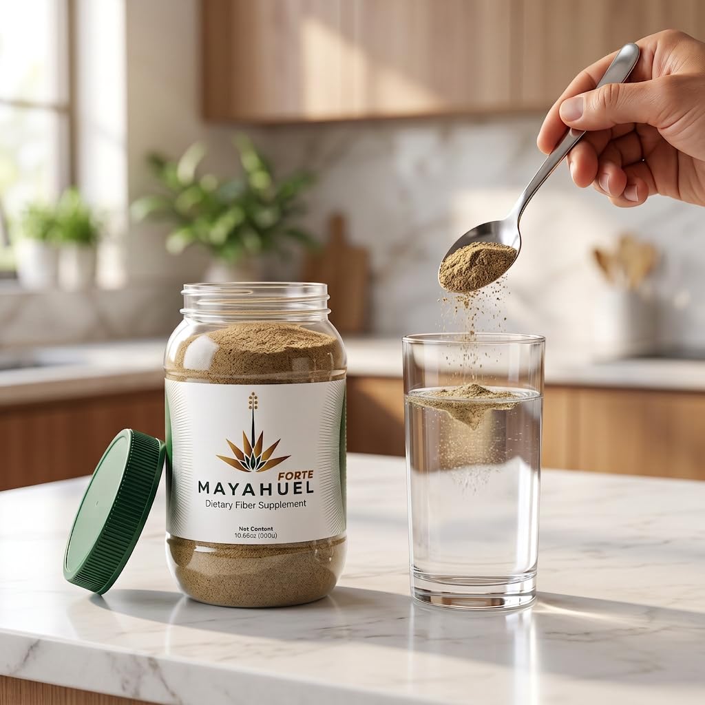 Forte fiber powder for healthy gut
