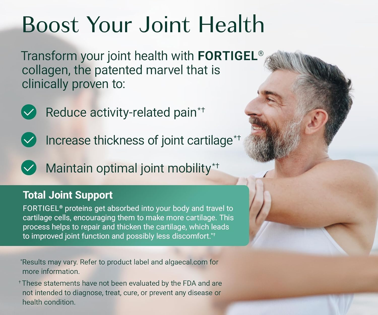 Fortibone collagen for enhanced mobility