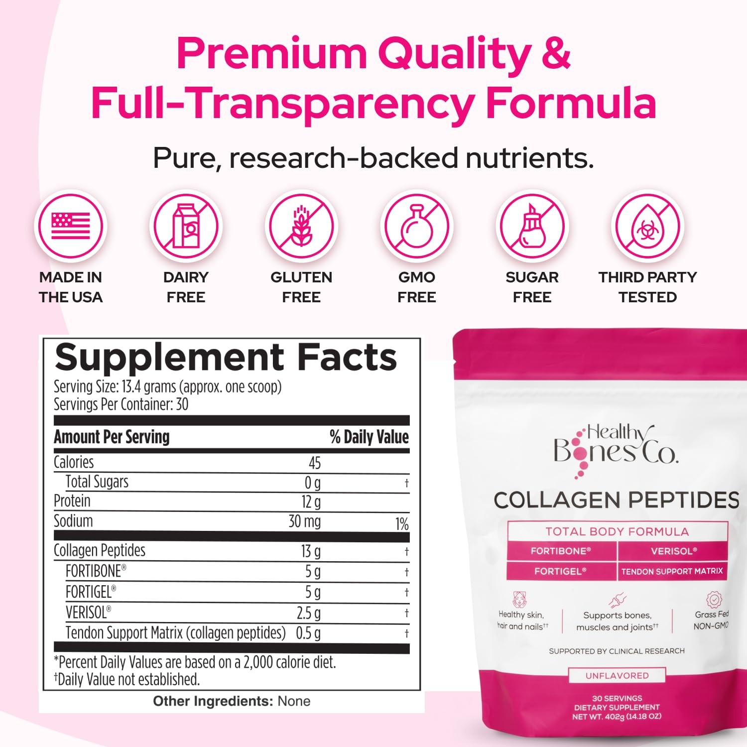 FORTIBONE collagen for stronger nails