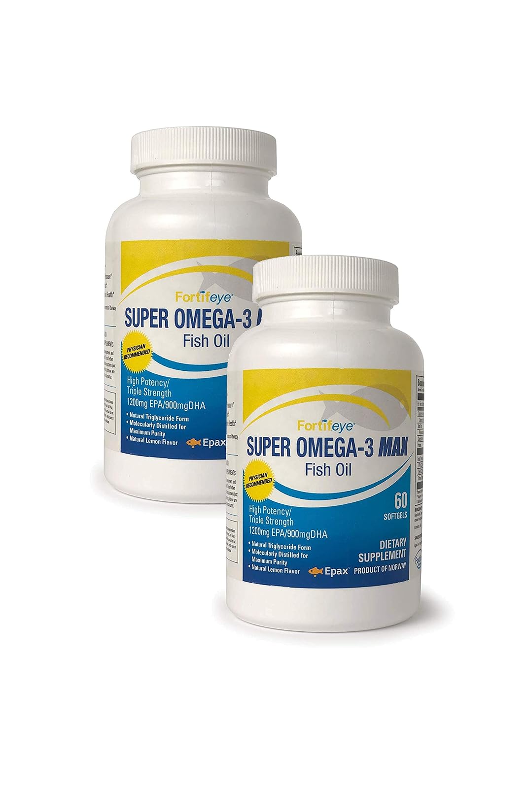 Fortifeye fish oil softgels