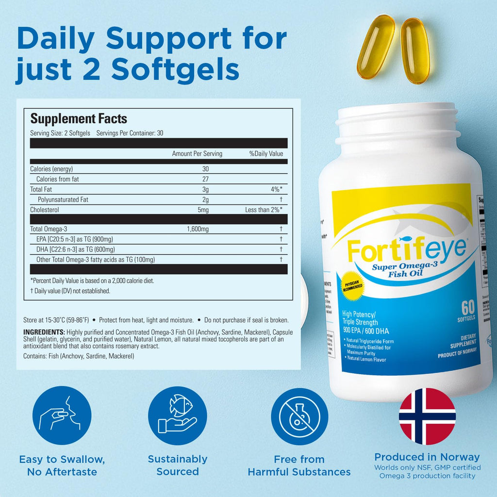 Fortifeye kids omega 3 formula