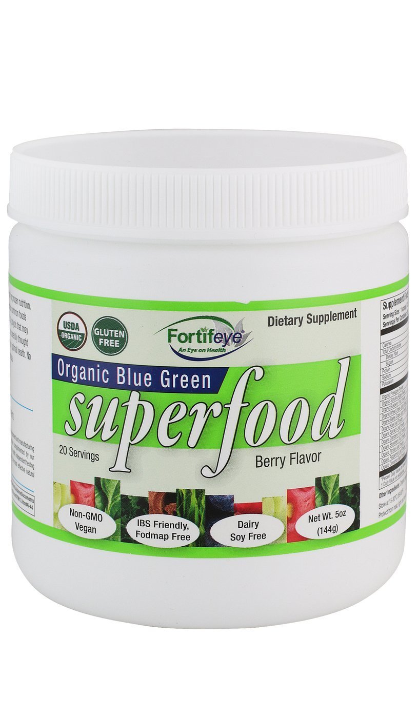 Fortifeye spirulina superfood powder