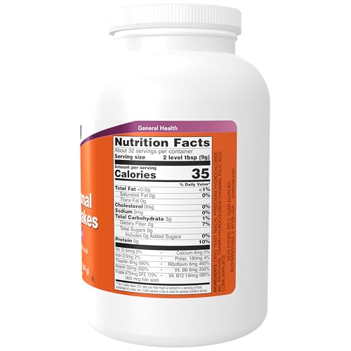 fortified B-vitamins nutritional yeast