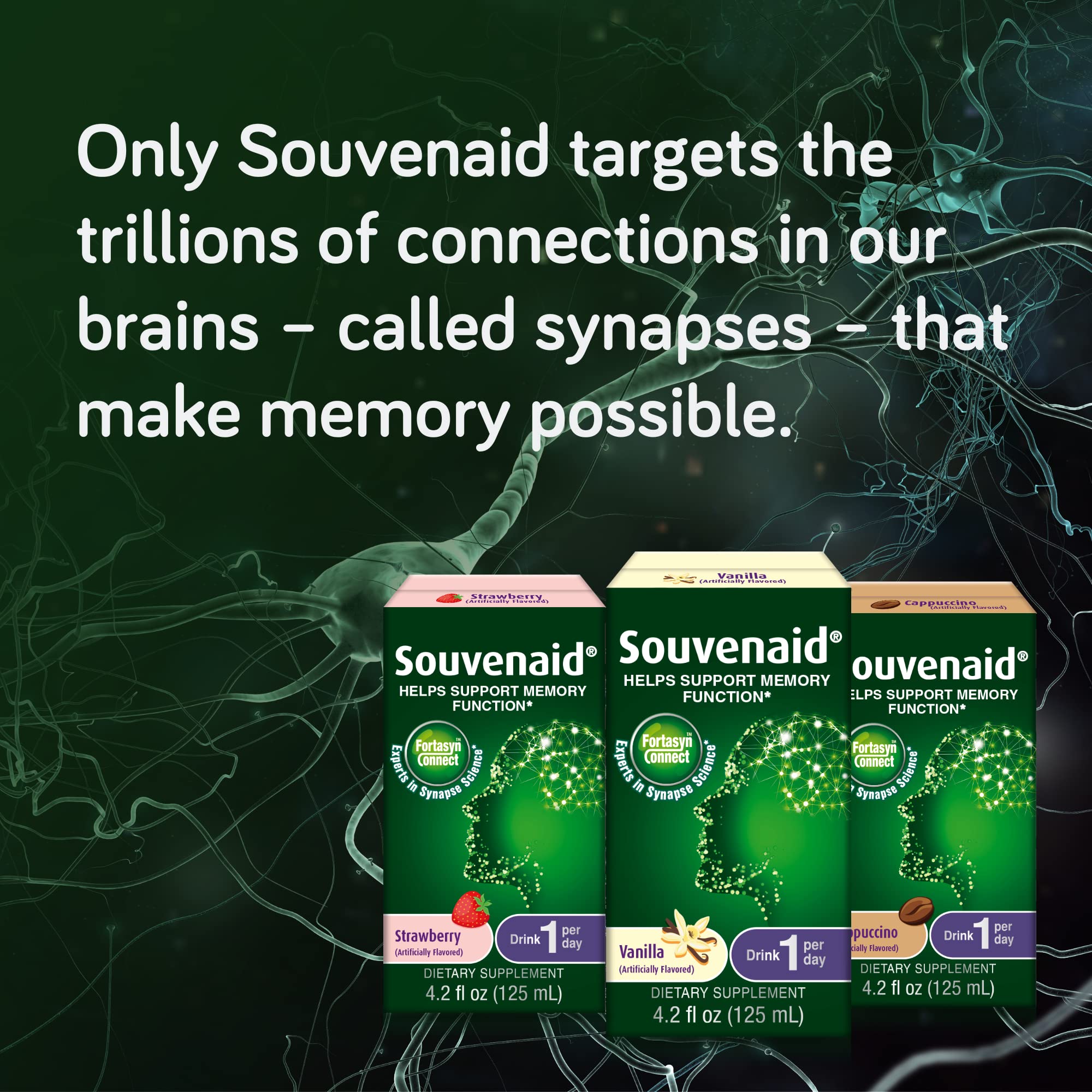 fortified drink for cognitive wellness